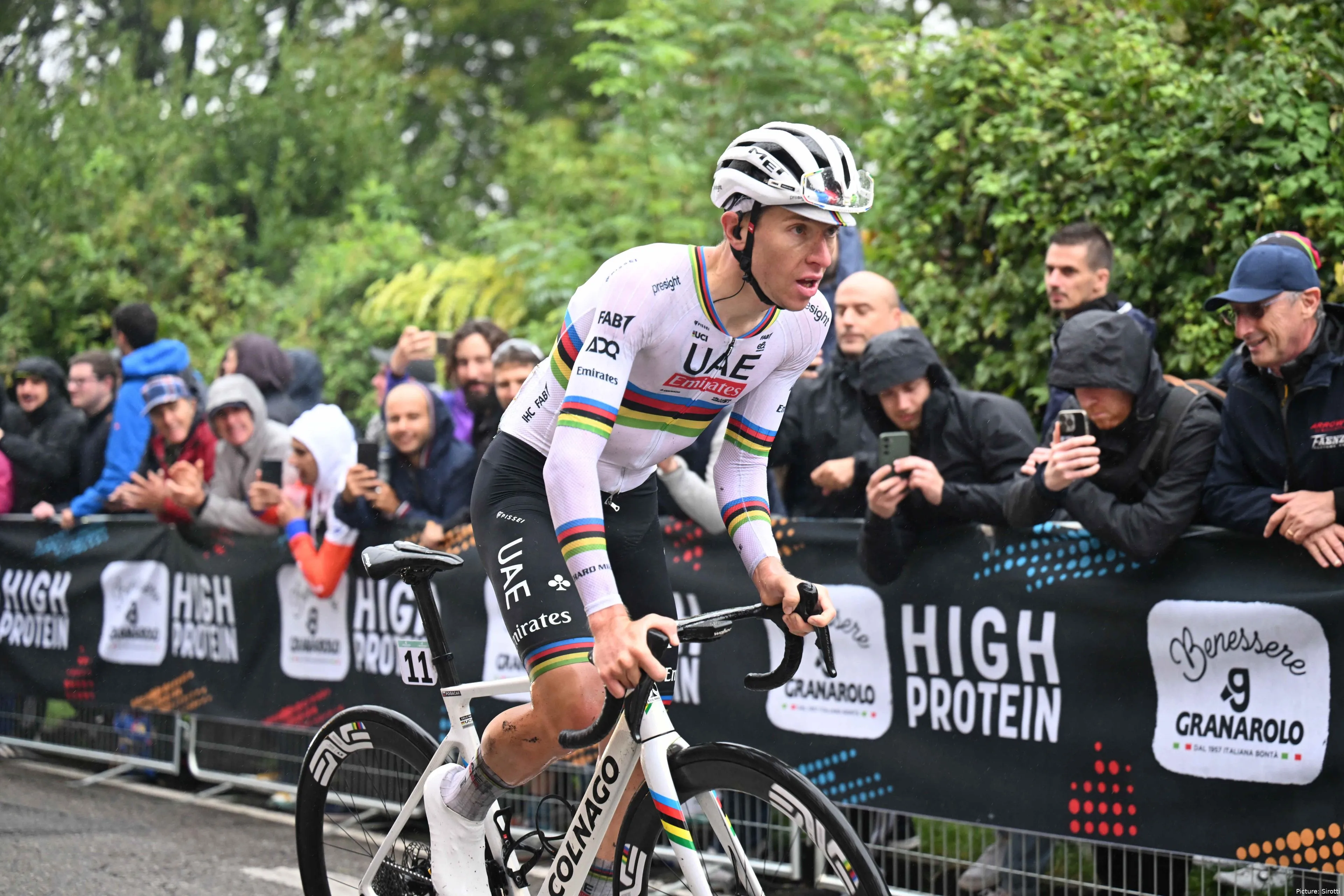 "He's so full of charisma and that joy he brings it makes it an absolute spectacle" - Tadej ...